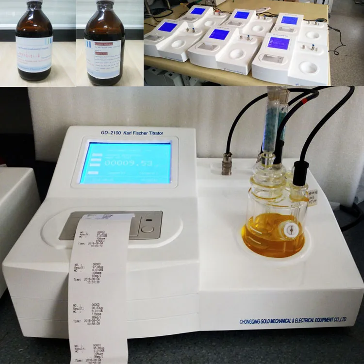 ASTM D6304 Petroleum Water Content Tester - Karl Fischer