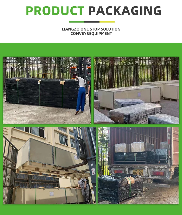 Screw Industrial Modular Inclined Roller Dry Egg Pallet Flat Conveyor ...