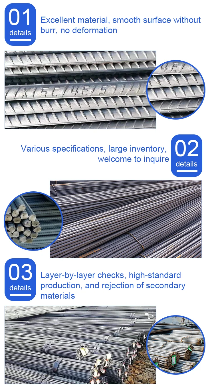 Rebar HRB 355, HRB400, HRB500 - Durable Steel for Construction