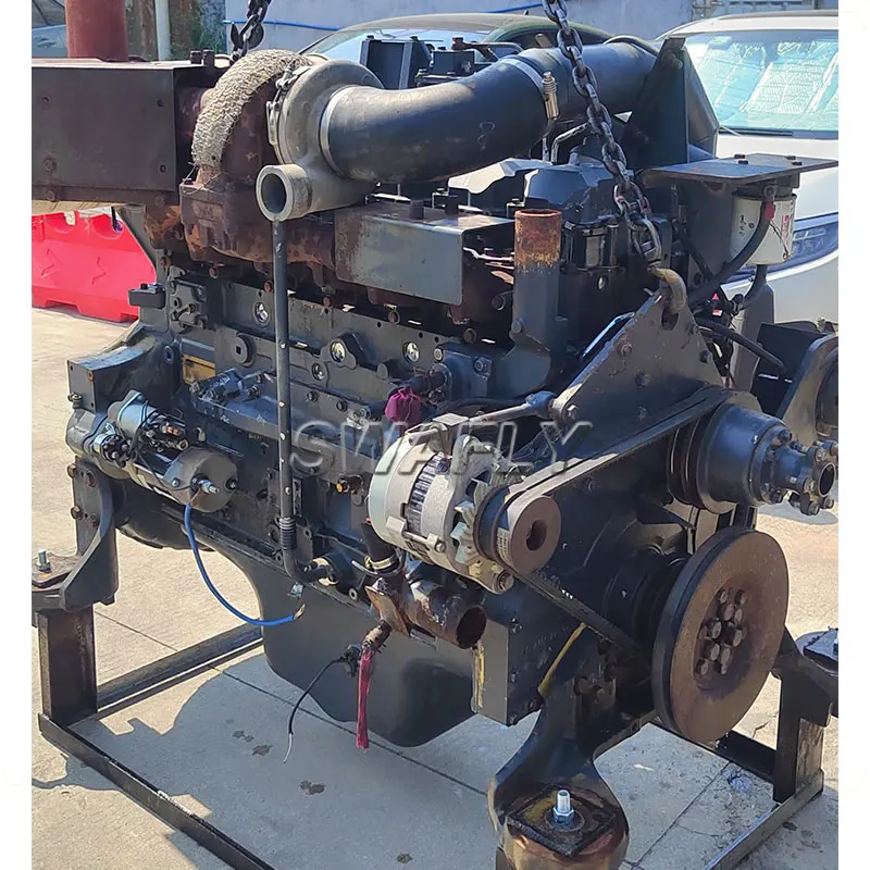 Machinery SAA6D125E-3 Engines Assembly PC400-7 PC450-7 Excavator 6D125E ...