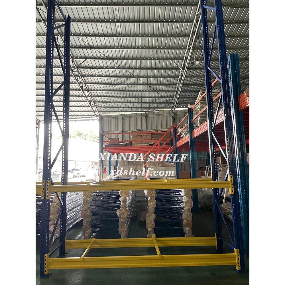 Ladder Structural Warehouse Rack Storage Safety Customized Heavy Load ...