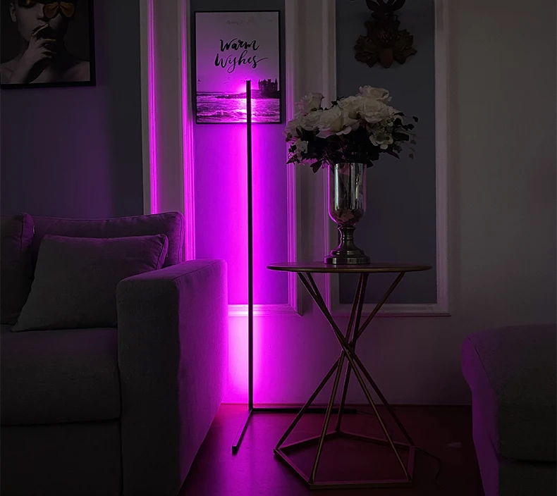 Nordic Stand Minimalist Smart LED Floor Lamp for Living Room