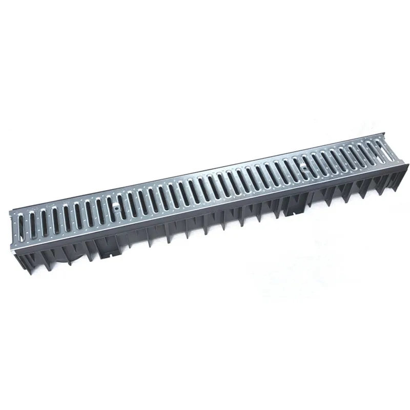 Outdoor Water Drain Channel - Durable PVC Gutter Solution
