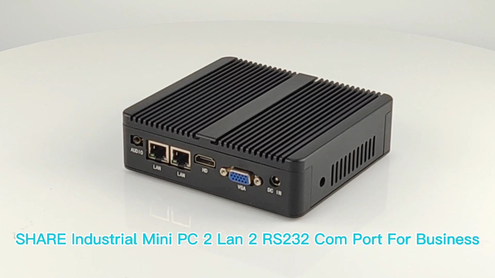 Qinglian Msi Desktop Mini Pc X86 12v 3a 5a 2 Lan Port Fanless Computer ...
