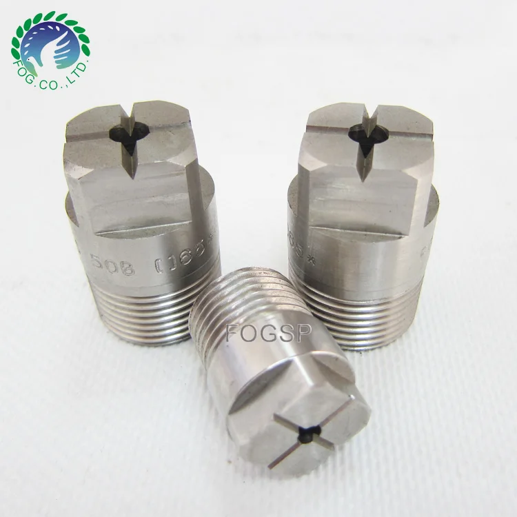 Stainless Steel Water Jet Full Cone Square Spray Pattern Nozzle - Buy ...