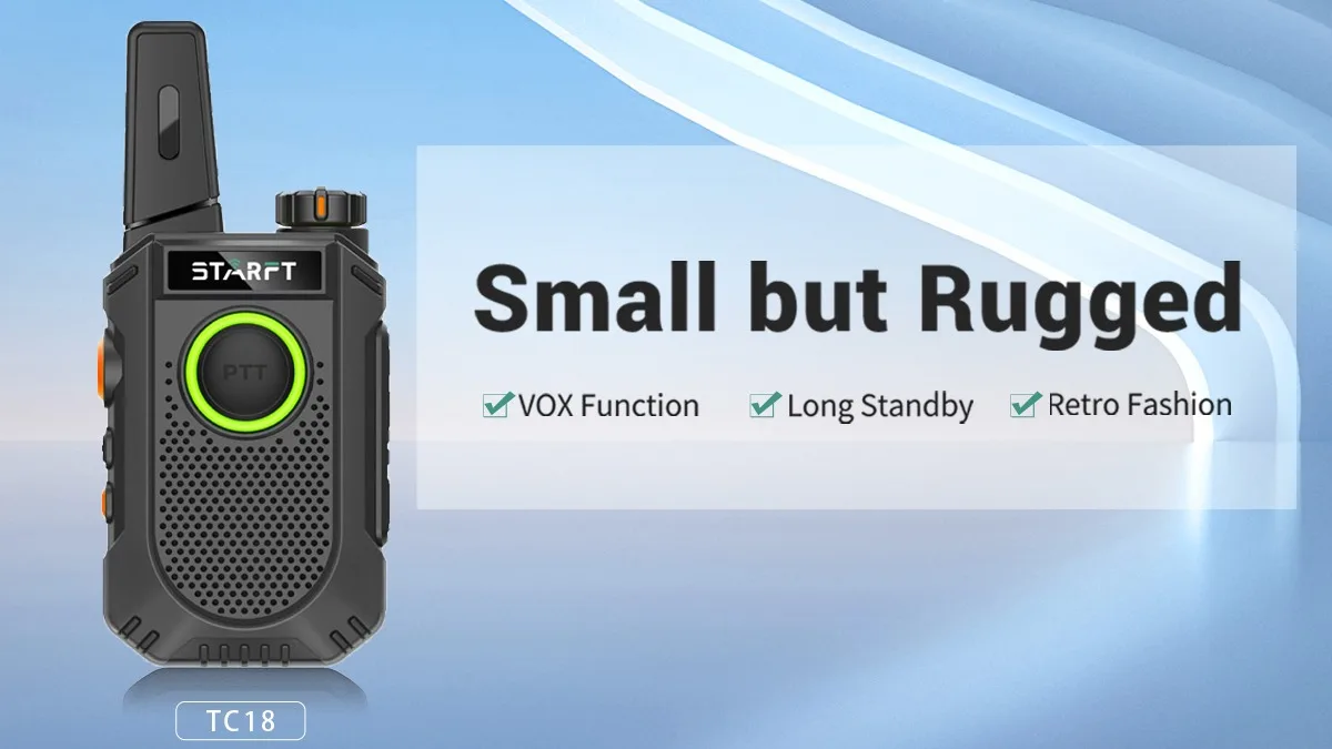 Starft Tc18 Small Handheld Vhf Radio Uhf Cheapest Mini Wireless Walkie ...