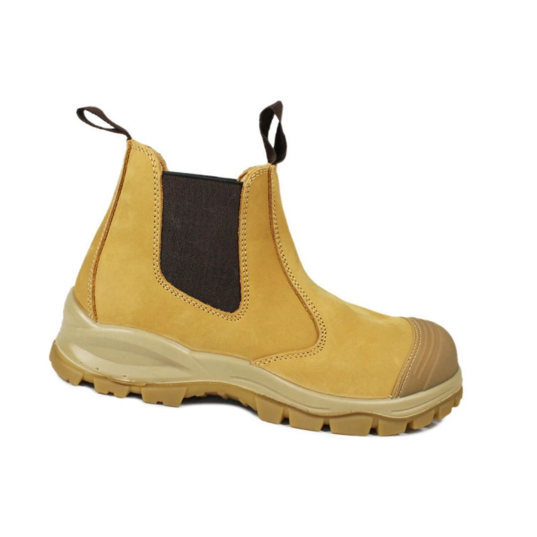 ZSTEP Nubuck leather SBP standard S2 SRC steel toe non slip work boots ...