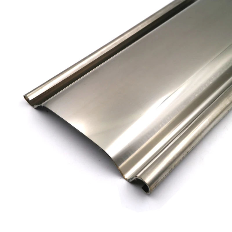 Good Quality Roller Shutter Door Component 23.3*13 cm Galvanized Iron Profiles Slat for Rolling ...