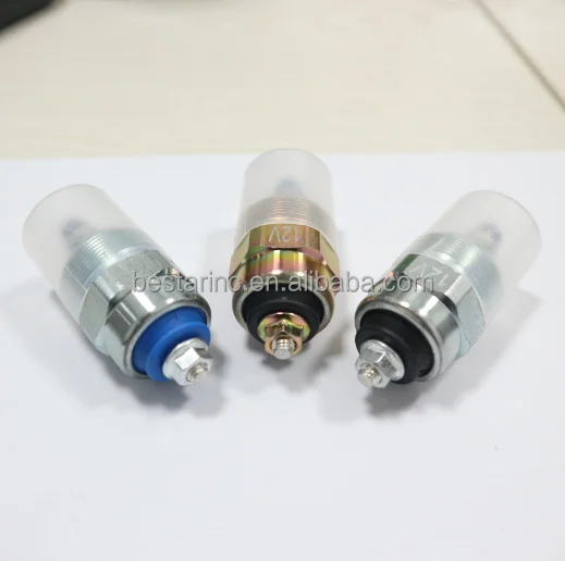 12V and 24V Diesel Engine Shut-off Solenoid Valve 146650-0720 096030 ...