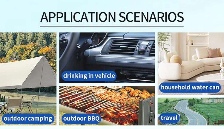 20L Collapsible Jerry Can - Durable Water Container