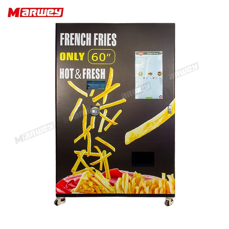 Smart French Fry Vending Machine - Fully Automatic & Sanitized