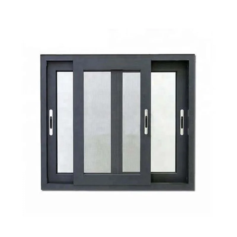 Latest double glazed aluminum sliding windows design aluminum window ...