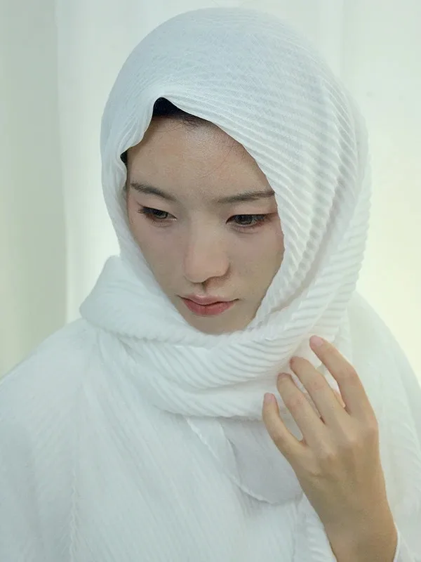 Corrugated Summer Ladies Jewish Cute Malaysian Brand Silk Hairscarf ...