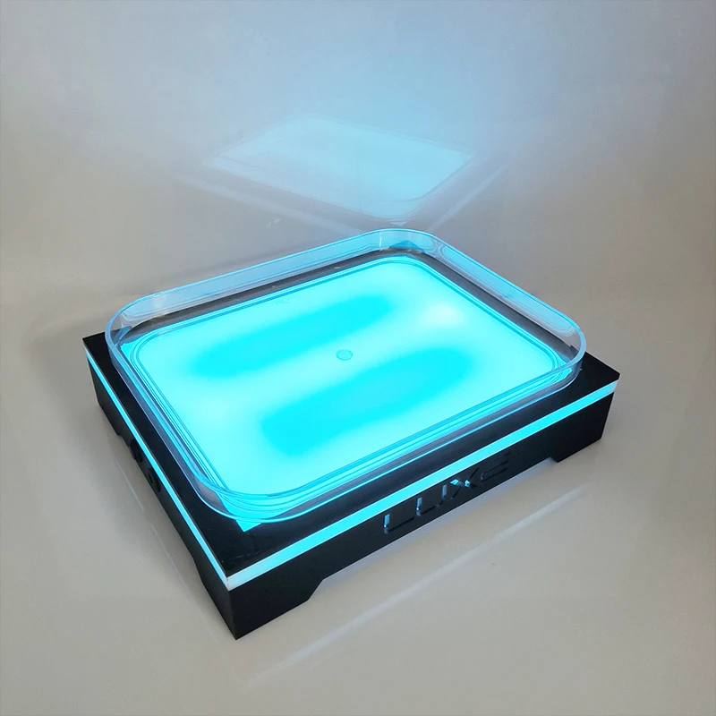 China Custom Made Led Fruit Serving Tray Restaurant Hotel Glowing Fruit ...