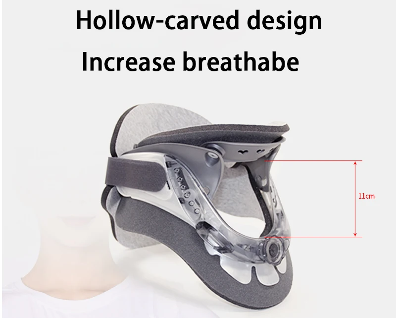 Cervical Collar Medical Orthopedic Splint Neck Brace Hard Adjustable ...