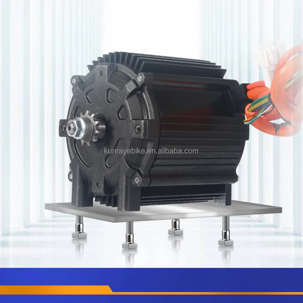 Kunray 72V 5000W Brushless Motor - Power for Electric Vehicles