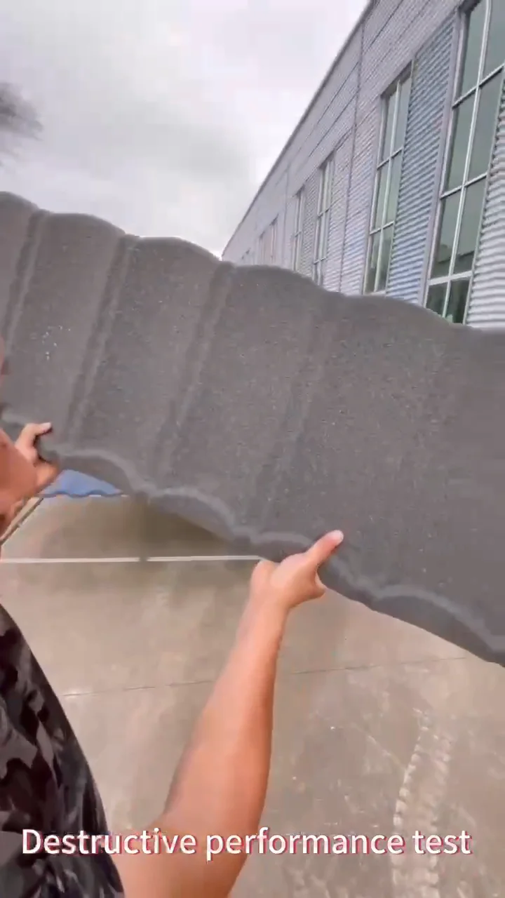 Stone Roofing Sheets Long Span Sheet Heat Resistant Save Labor ...
