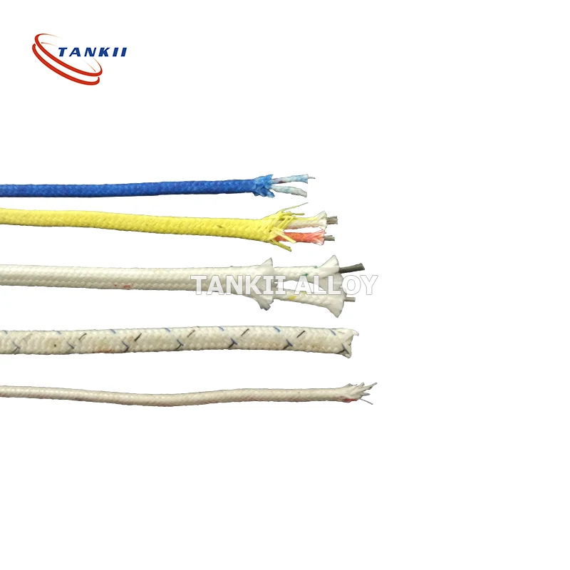 Ptfe/pvc/pfa/fiberglass Ansi K Type Thermocouple Extension/compensation Wire/cable - Buy Kn Kp ...