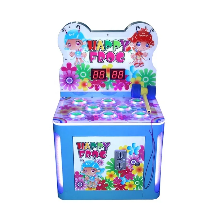 Kids Arcade Machine Game Ticket Redemption Hit Frog Mouse Hammer Arcade ...