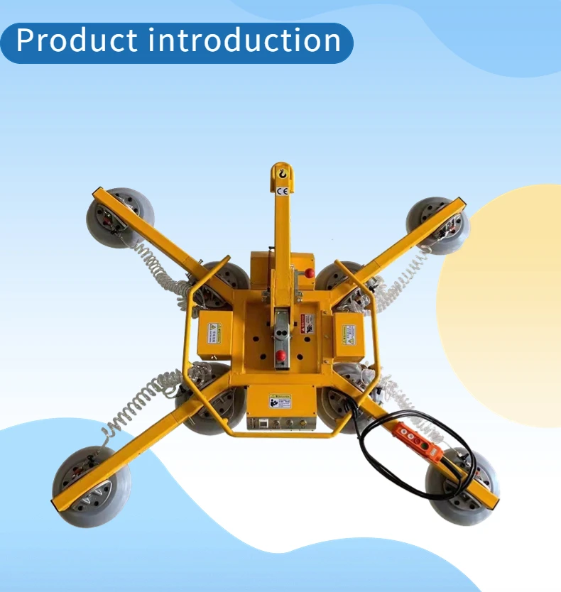 Battery Power Operate Glass Panel Lifting Sling Machine Equipment - Buy ...