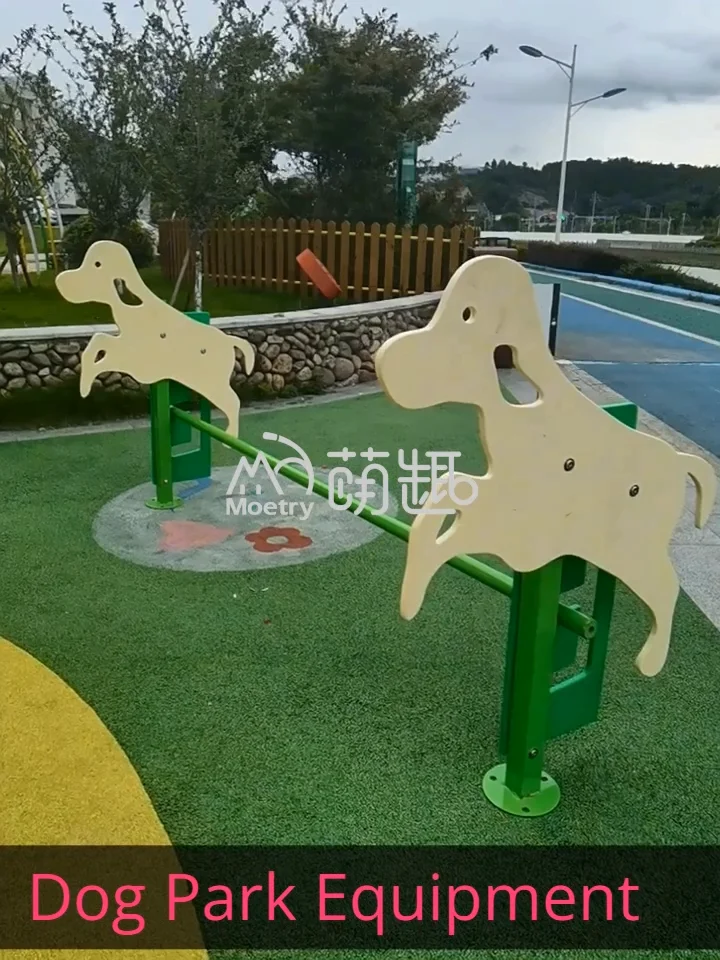 Moetry Commercial Outdoor Dog Park Kit Barkpark Doggie Pet Playground ...