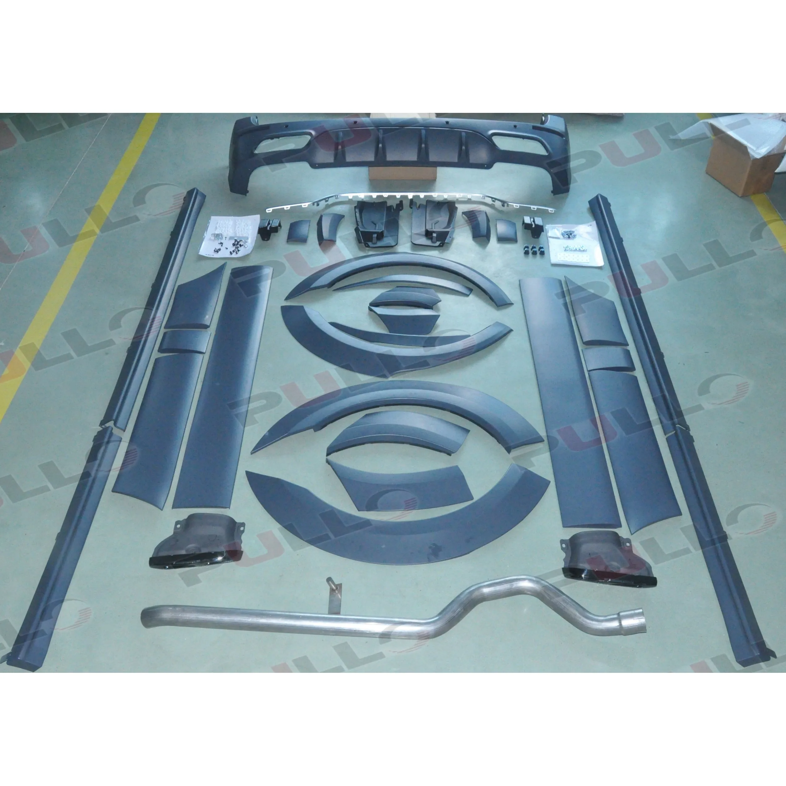 For Benz Sprinter W906 W907 W910 2018-2020 To Amg Model Body Kit Include Rear Bumper With Side ...