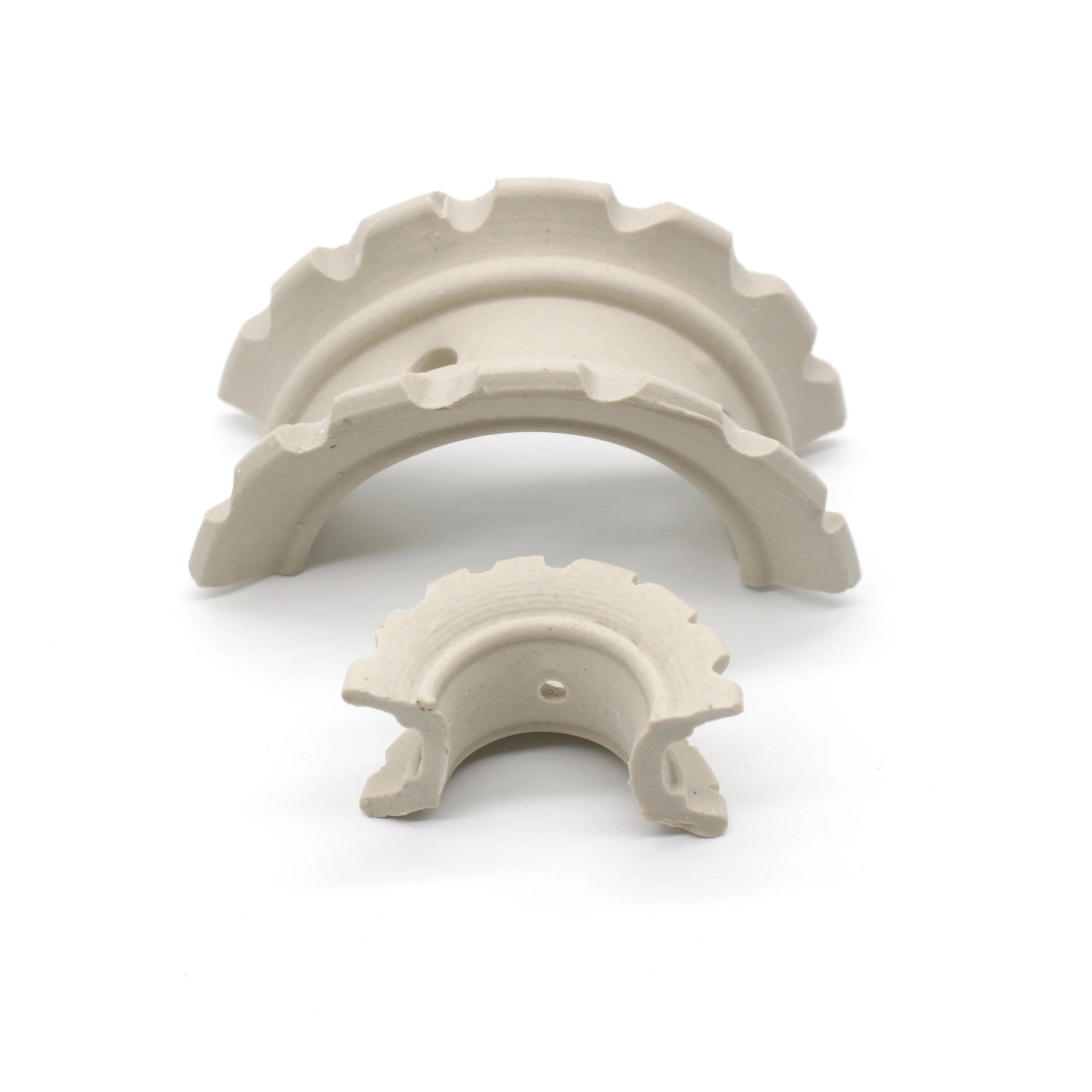 Nanxiang Ceramic Super Intalox Saddle Ring Random Packing Ceramic ...