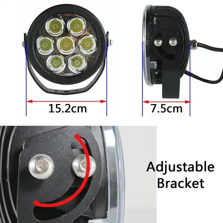 6 Inch LED Work Light - Durable, Bright, and Versatile