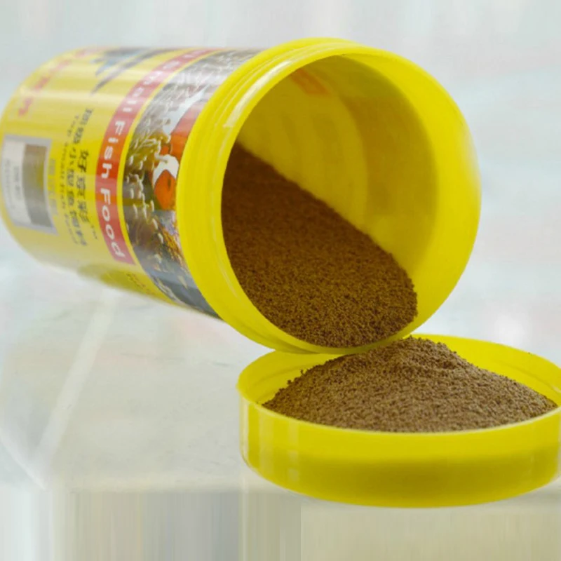 Small Tropical Fish Flake Feed Small Fish Fish Food Flake Feed Particle ...