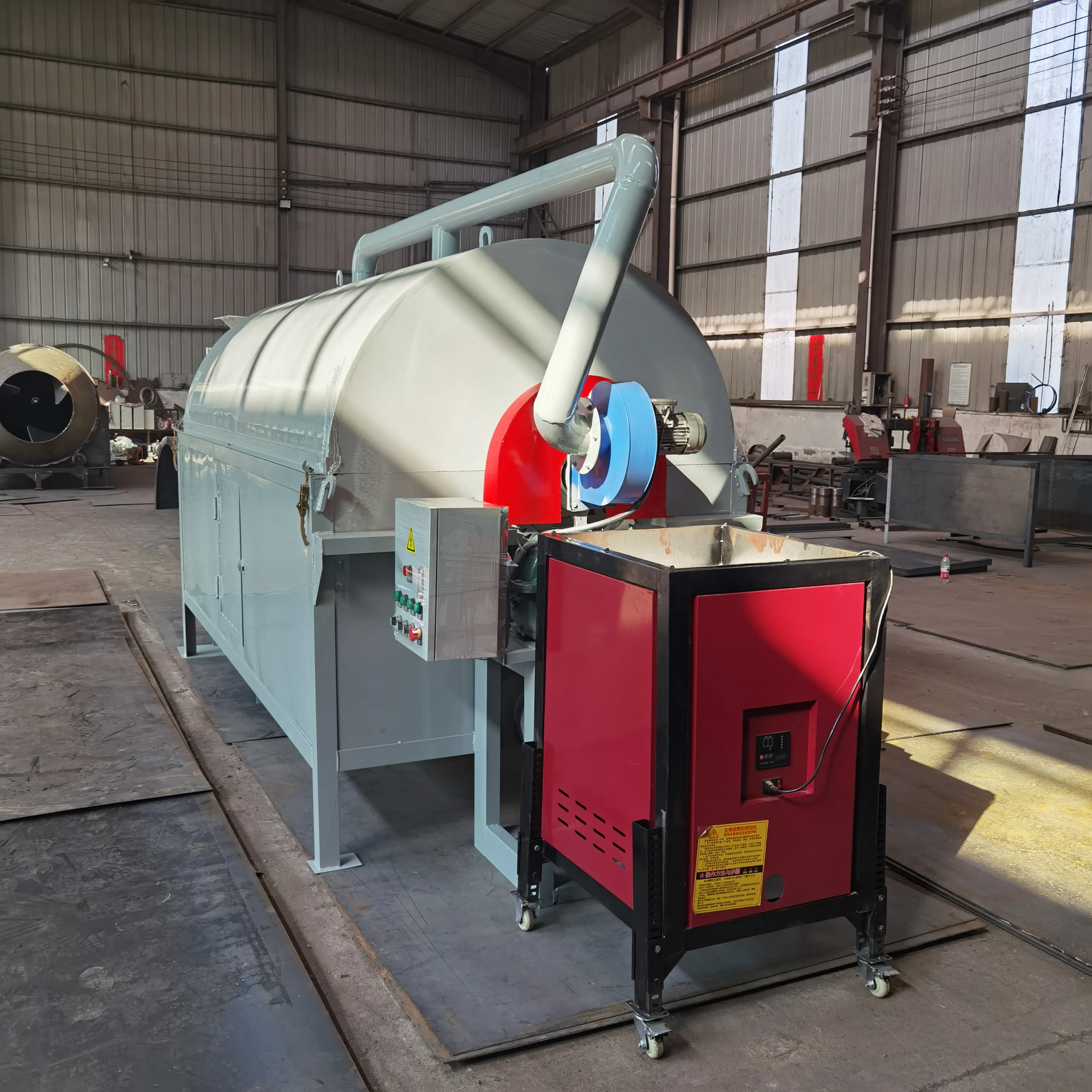 High Capacity Biomass Rotary Drum Dryer for Corn & Sawdust