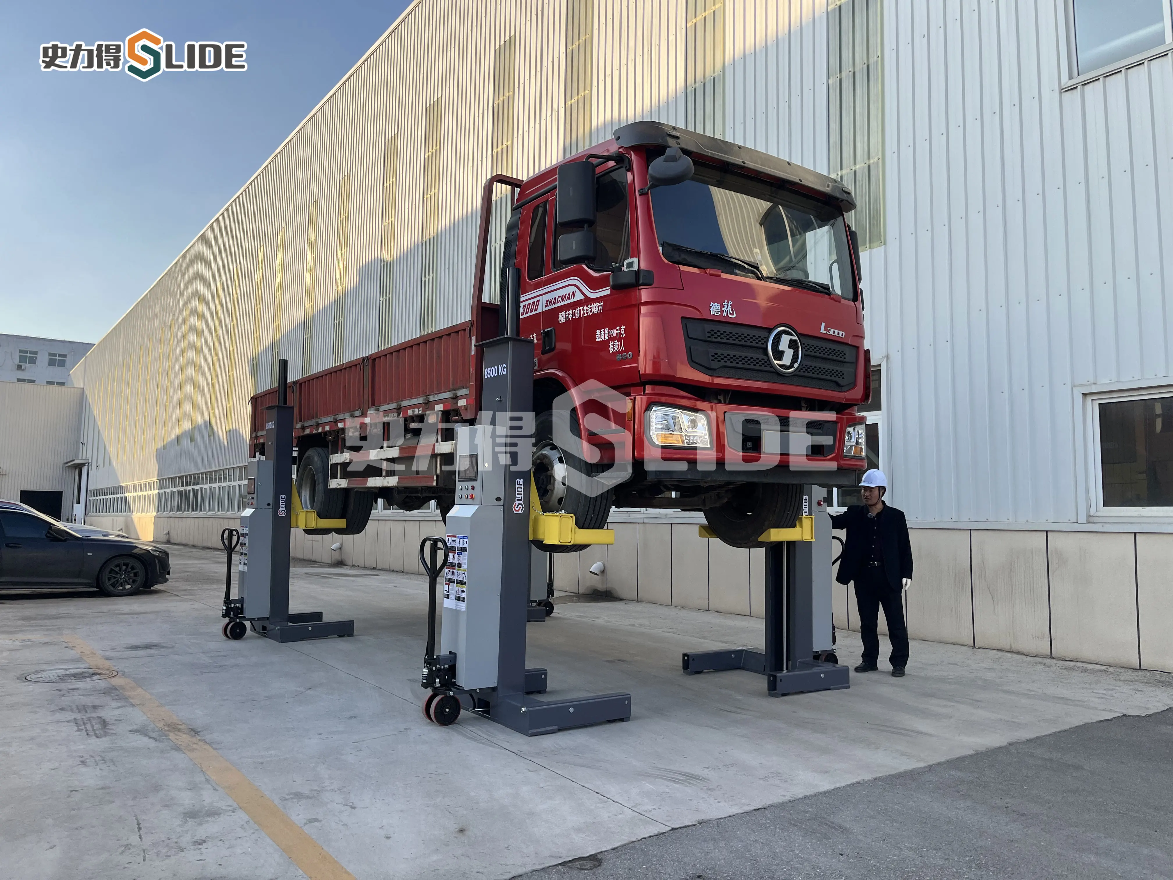 4 Columns for Lifting Trucks Lift Wireless Mobile Heavy Duty Lift ...