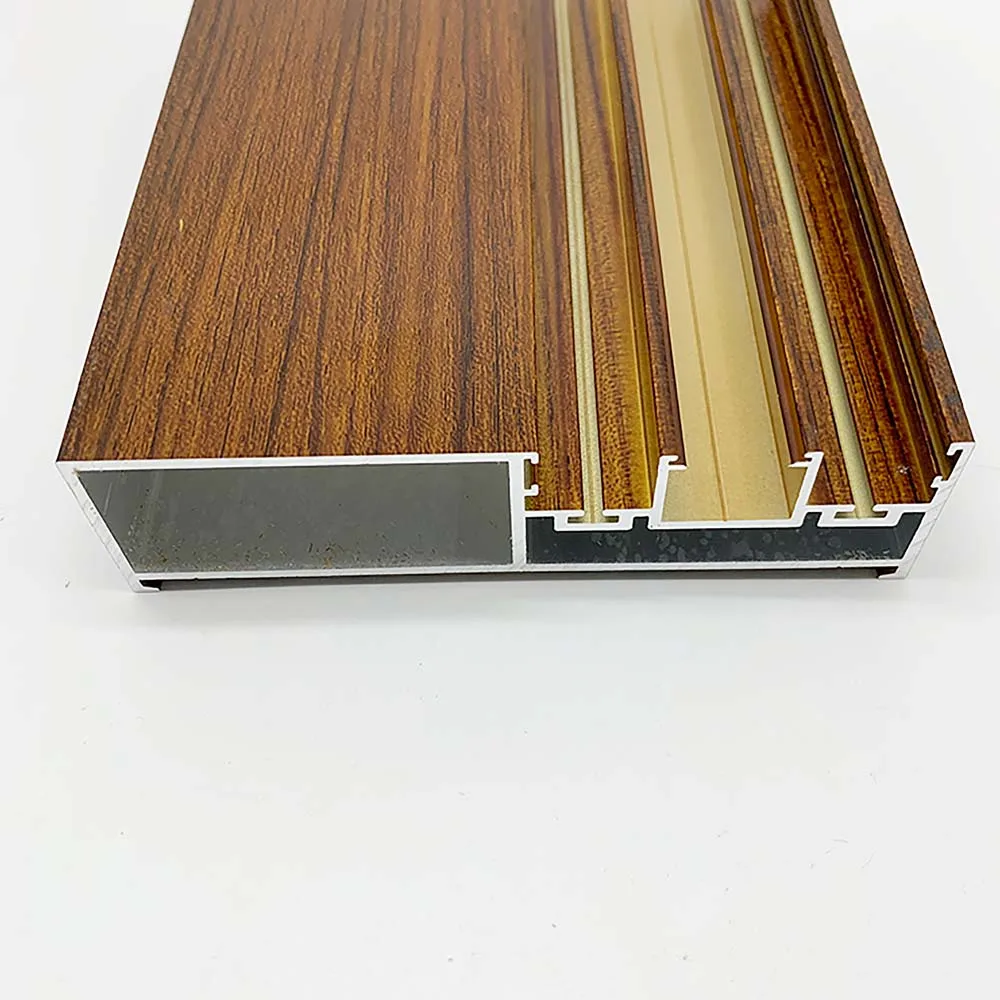 Sliding Door Aluminum Railing Profile Heavy Duty Frame Extruded Alloy ...