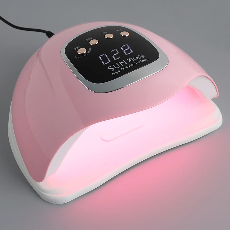 SUN X15 Max UV LED Nail Lamp - Fast Drying for Manicure