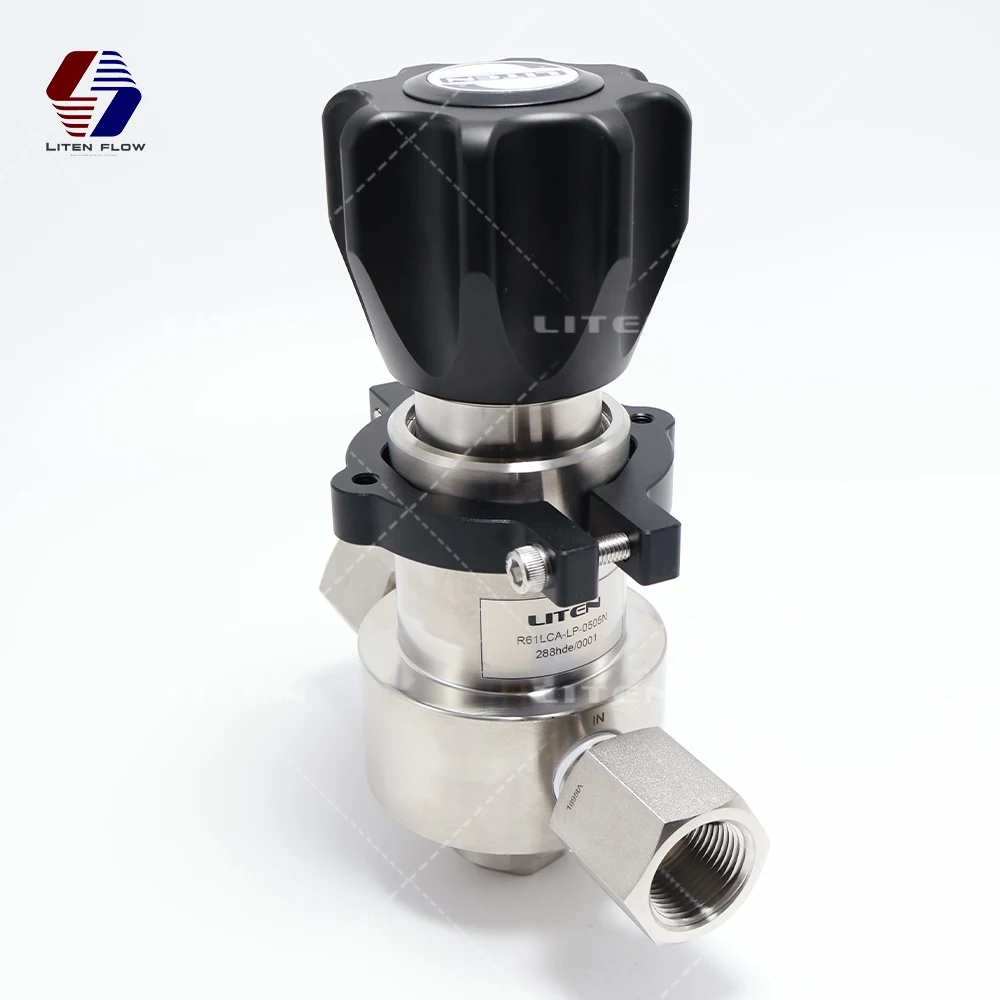 Hydrogen Pressure Reducing Regulator Inlet 4500psi Outlet 0-300 PSIG 3/ ...