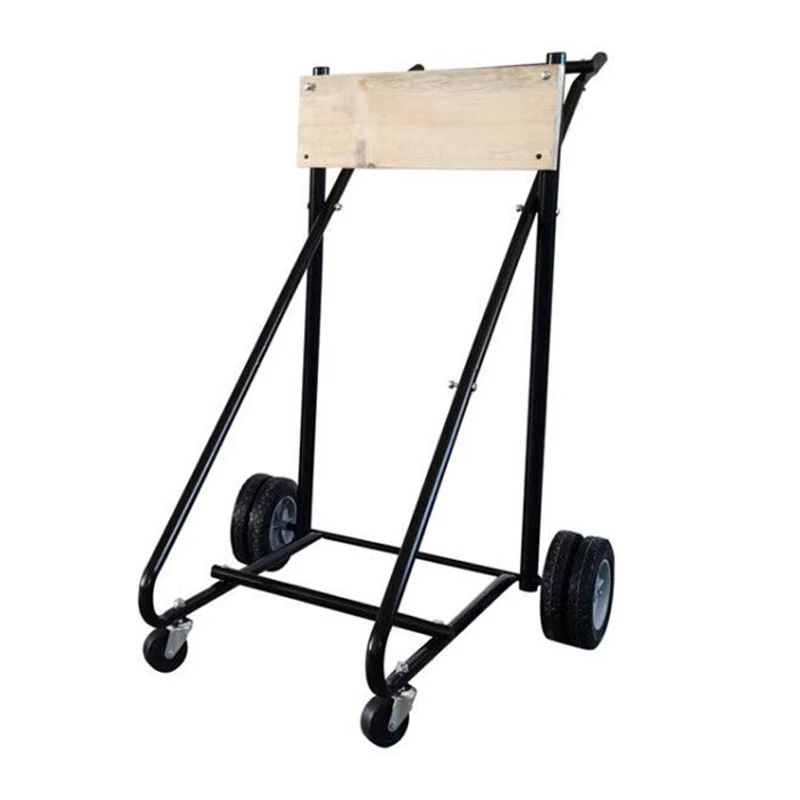 Heavy Duty Outboard Motor Trolley Stand - Durable & Foldable