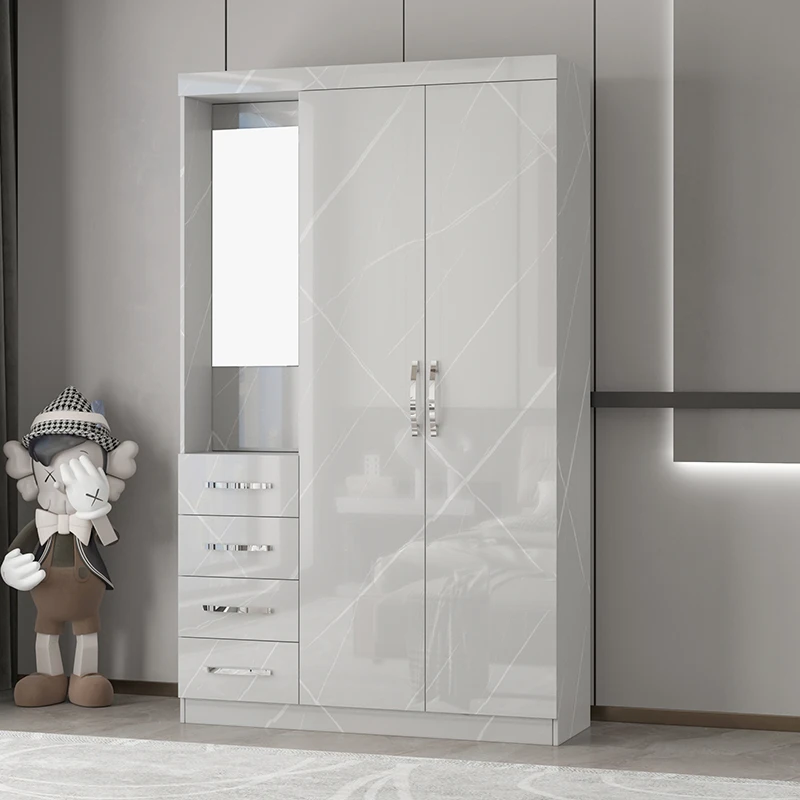 High Gloss Mdf Board Closet Wardrobe Bedroom Furniture Modern Design ...