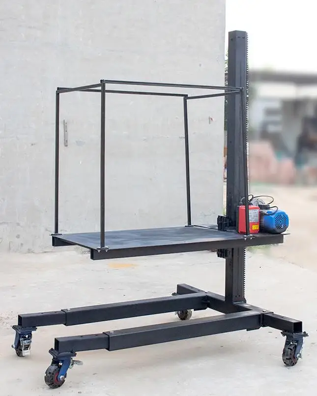 Electric Scaffold Lift 4 Meters - Remote Control Mobility