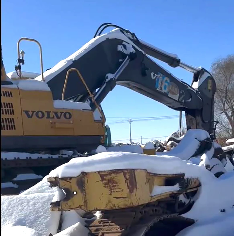 Original Second-hand Volvo Ec700 Hydraulic Crawler Excavator 70 Ton ...