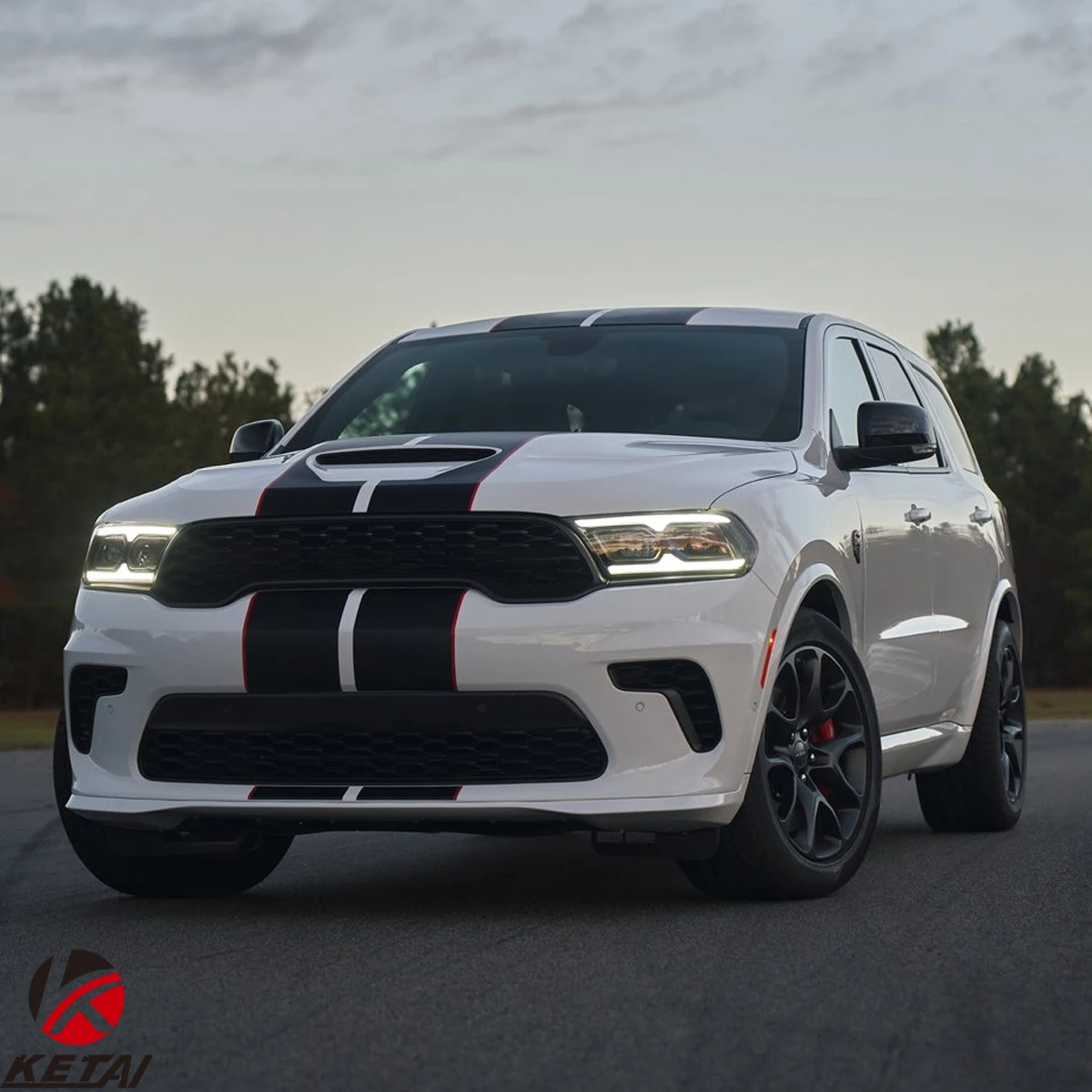 High Quality SRT Hellcat Style Front Bumper for Durango
