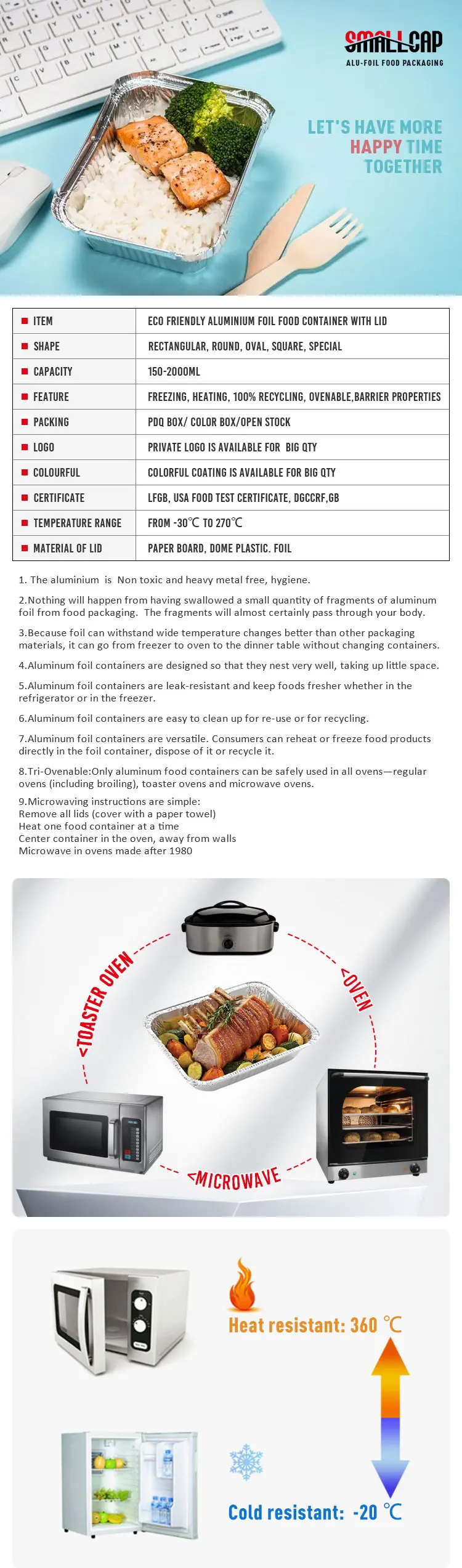 Air Fryer Oven Disposable Food Container 670ml 7" Inch 19*4cm Round ...