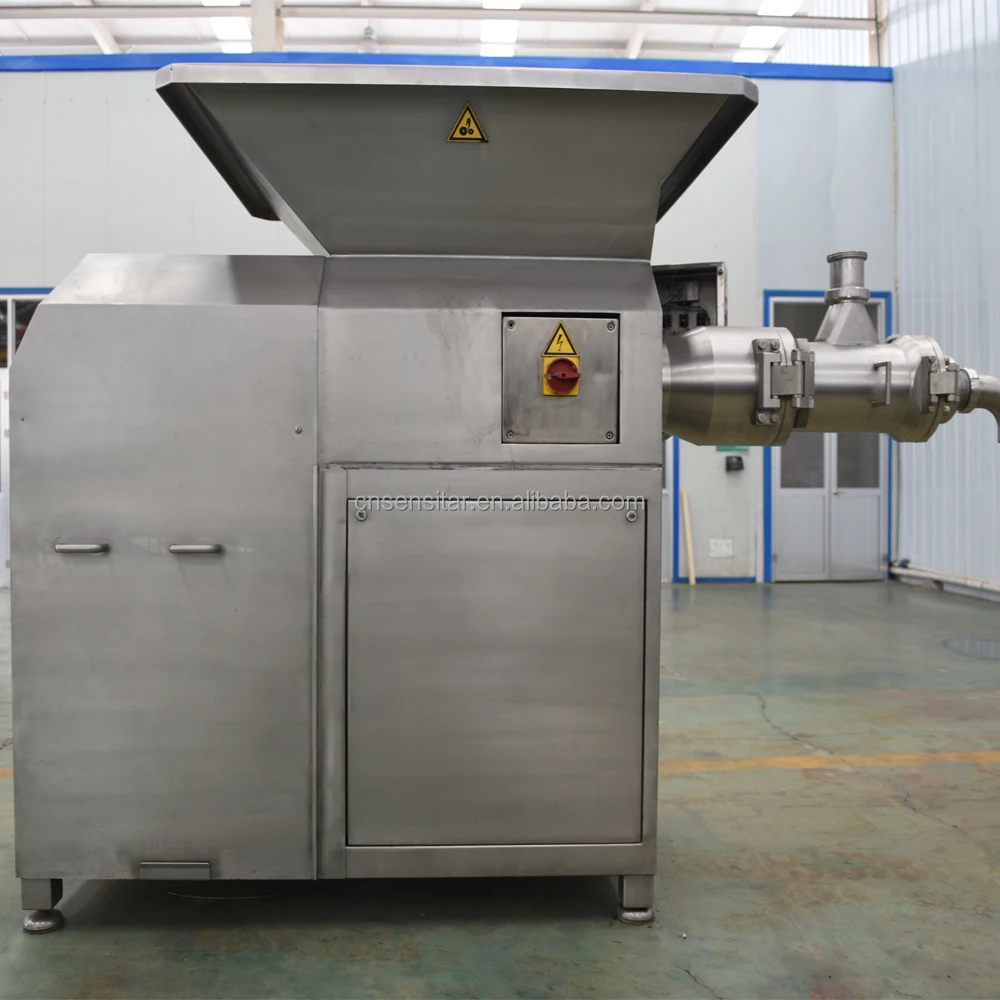 Mechanically Deboned Meat Bone And Meat Separator Machine For Pet Food ...