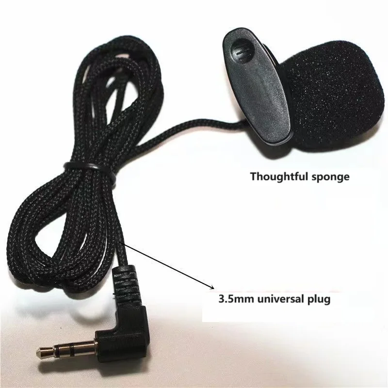Wholesale Nylon Rope Microphone Portable Lavalier 3.5mm Wired Clip ...