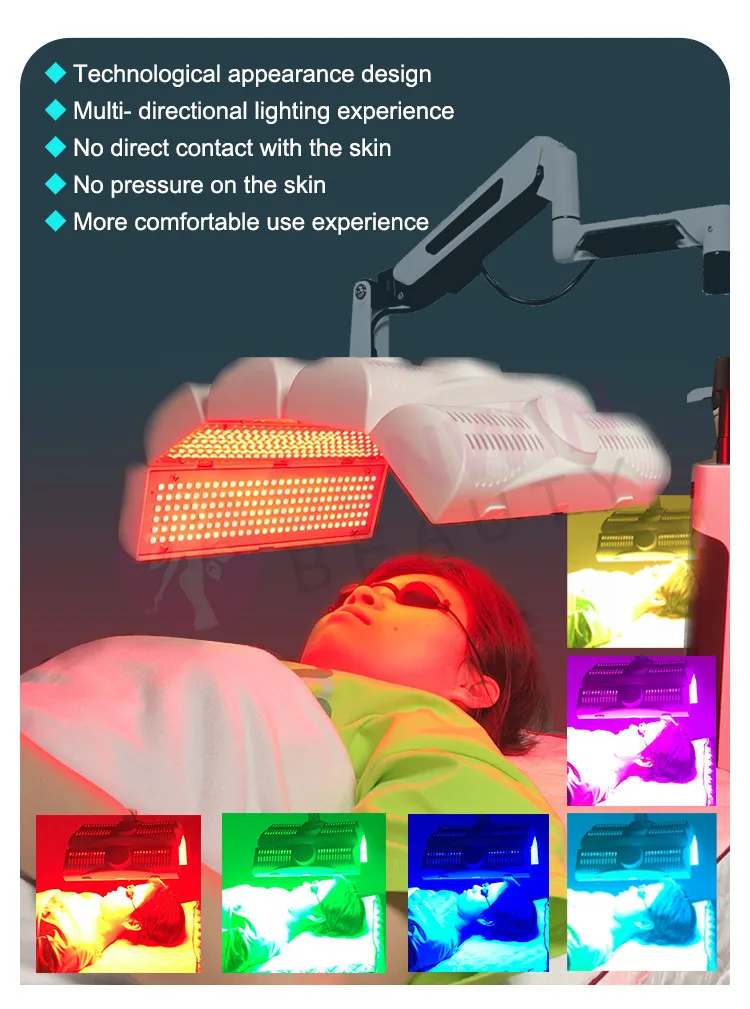 Alibaba.com: Factory LED PDT Bio Light Therapy Mask with 7 colors and ...