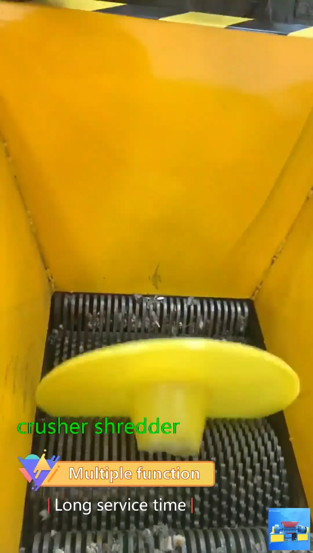 Dete Four Shaft Waste Shredder Blade Mini Shredder Box Chassis Plastic ...