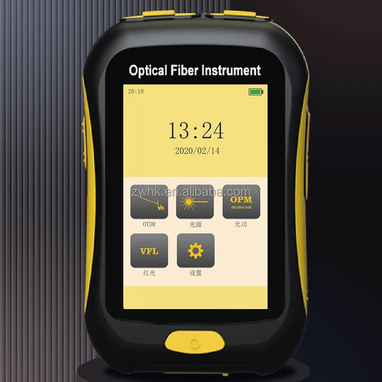 Th Mini Otdr Active Fiber Nk2600 With Ols Opm Vfl Light Fiber Optic ...