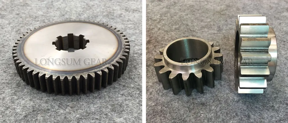 Custom Precision Small Brass Spur Gears - Video Inspection