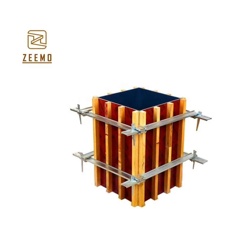 Adjustable Steel Column Clamp Column Wood Formwork Box Set Formwork ...