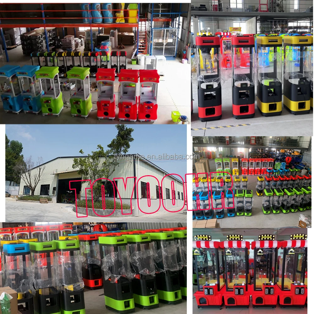 High Quality Coin-operated Lucky Catcher Crane Machine Prize Claw Game ...