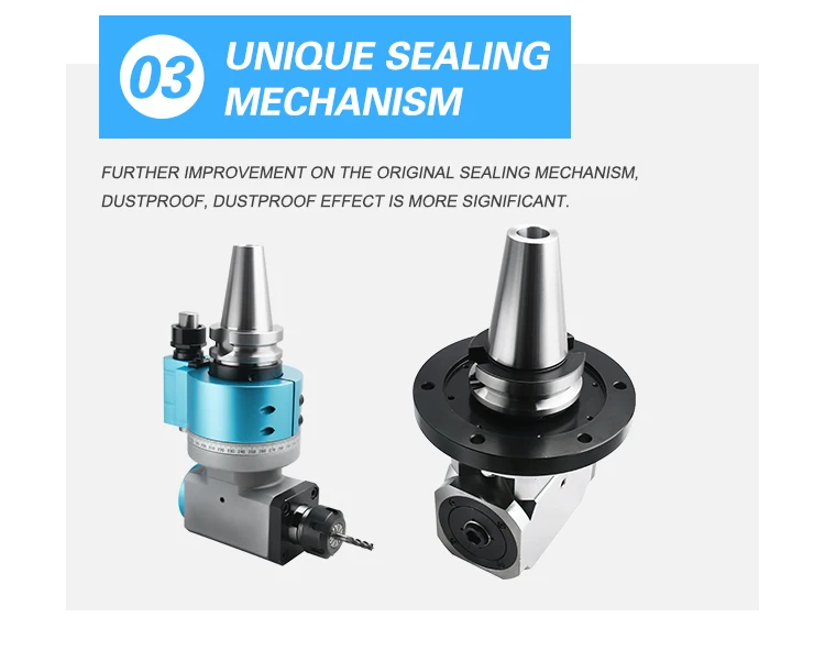 Cnc Machine Tools 90 Degree Bt30 Bt40 Bt50 Angle Head Horizontal ...