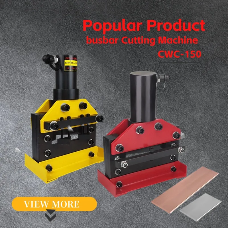 CWC-150 Stainless Steel Hydraulic Cutter Machine for Bus Bar Copper ...